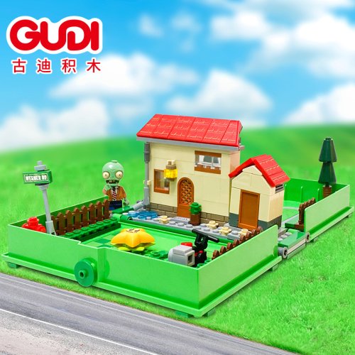 GUDI-60028 PVZ 2: Modern Day Building Blocks Book Toy Gift - The Brick ...